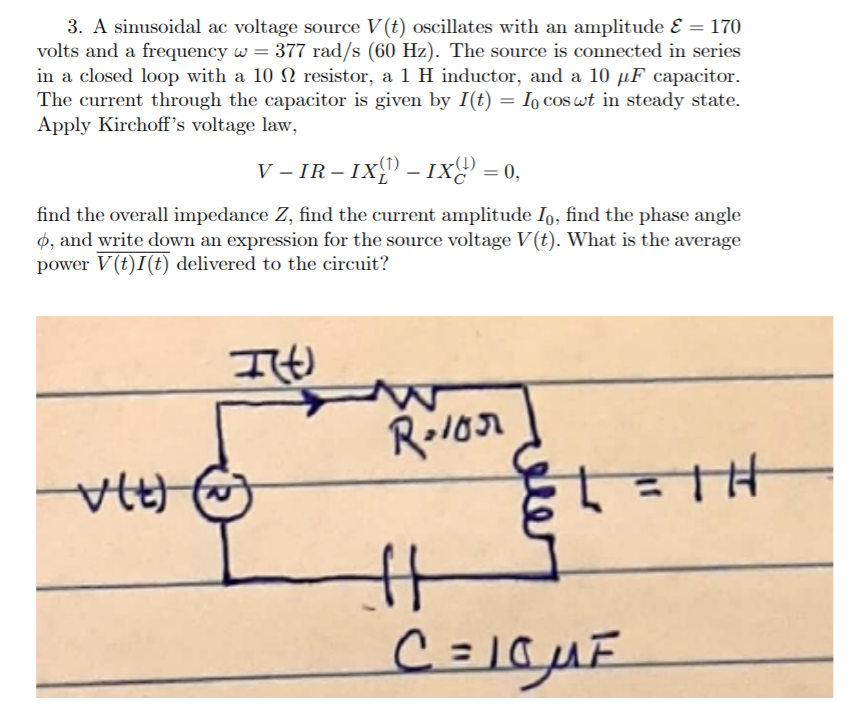 Solved 4. Carry out the calculations for problem 3 above for | Chegg.com