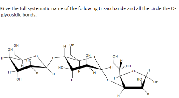 Solved Give the full systematic name of the following | Chegg.com
