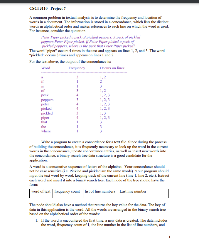 Solved A common problem in textual analysis is to determine | Chegg.com