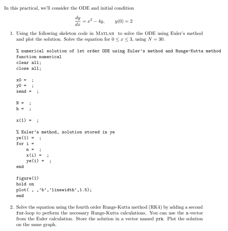 Solved Solve for Q2 ONLY in MATLAB code pls. If the answer | Chegg.com