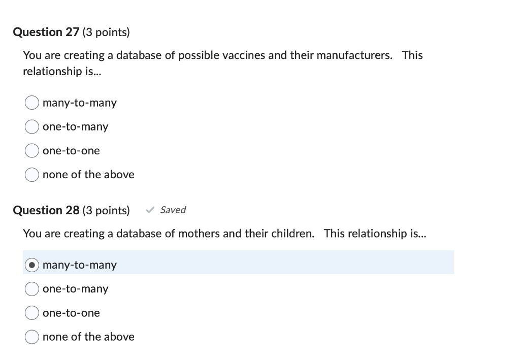Solved UML \& ERD are two... ...methods to document | Chegg.com