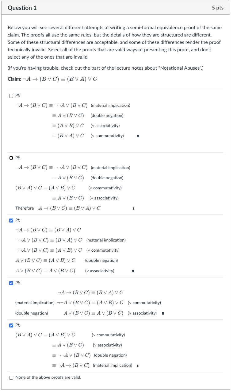 Solved Below you will see several different attempts at | Chegg.com