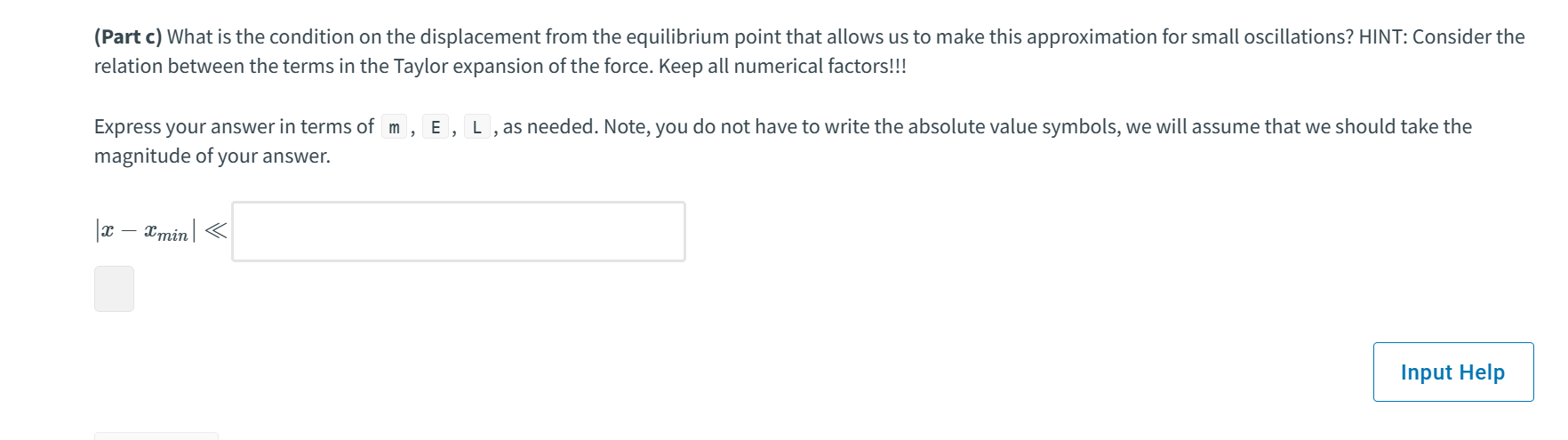 Solved Taylor Expansion Example 0 points possible (ungraded) | Chegg.com
