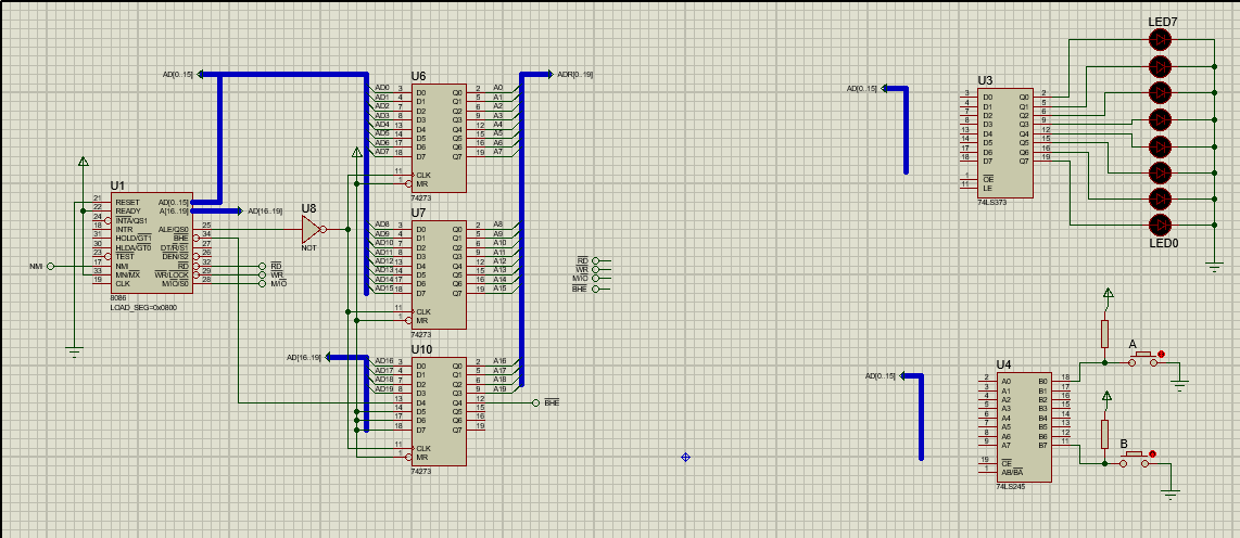 In a system with an 8086 ﻿microprocessor, it is | Chegg.com