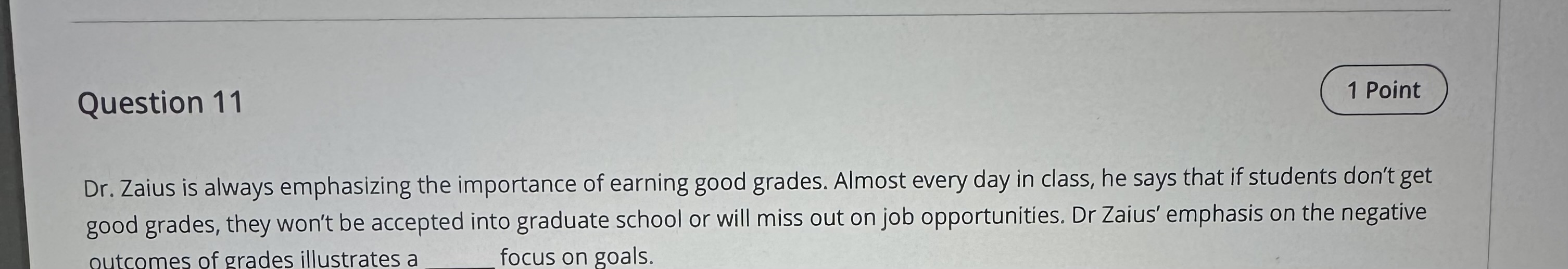 Solved Question 11Dr. ﻿Zaius is always emphasizing the | Chegg.com