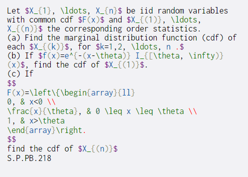 Solved Let $X_{1}, \ldots, X_{n}$ be iid random variables | Chegg.com