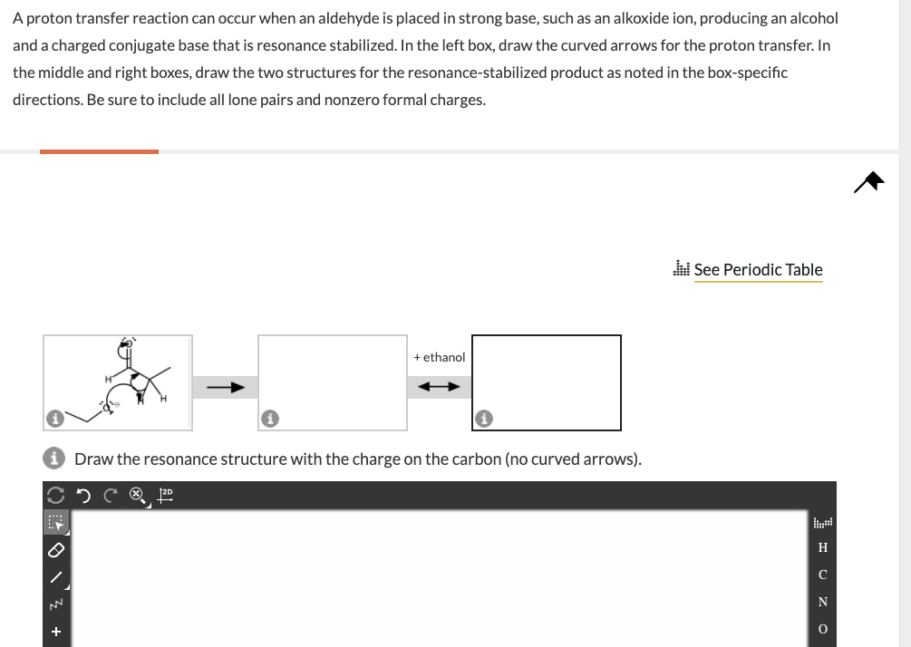 Solved A proton transfer reaction can occur when an aldehyde | Chegg.com