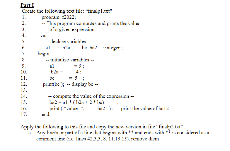 Solved Do the following program in Python. Part 1 and part 2 | Chegg.com