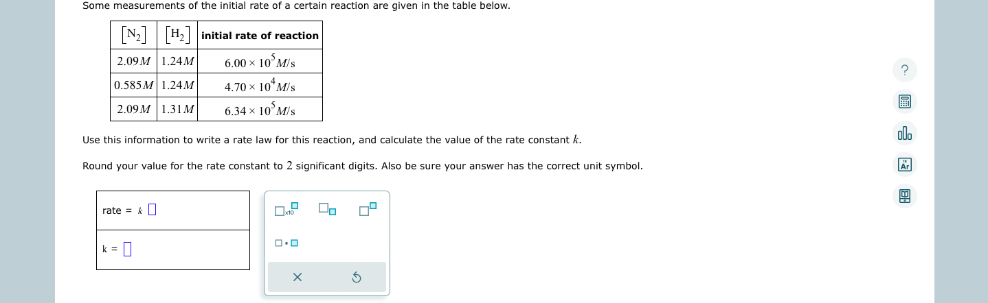 Solved Use this information to write a rate law for this | Chegg.com