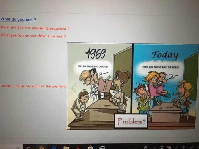 Solved What do you see ? What are the two arguments | Chegg.com