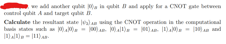 Solved As shown in Figure 1, a qubit state in qubit A is | Chegg.com