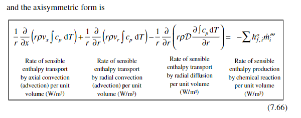 Solved Derive the conserved scalar equation for enthalpy for | Chegg.com