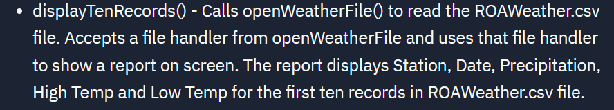 Solved how do I print the first 10 lines in a file in | Chegg.com