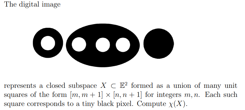 Solved represents a closed subspace X⊂E2 formed as a union | Chegg.com