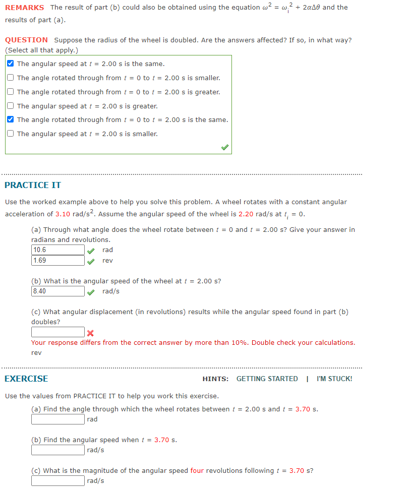 Solved EXERCISEHINTS: GETTING STARTED । ﻿I'M STUCK!Use the | Chegg.com