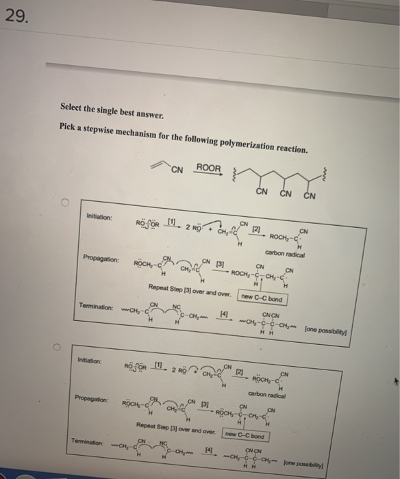 Solved 29. Select the single best answer. Pick a stepwise | Chegg.com