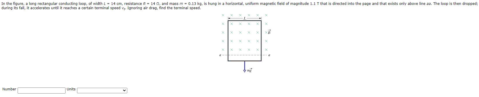 Solved In the figure, a long rectangular conducting loop, of | Chegg.com