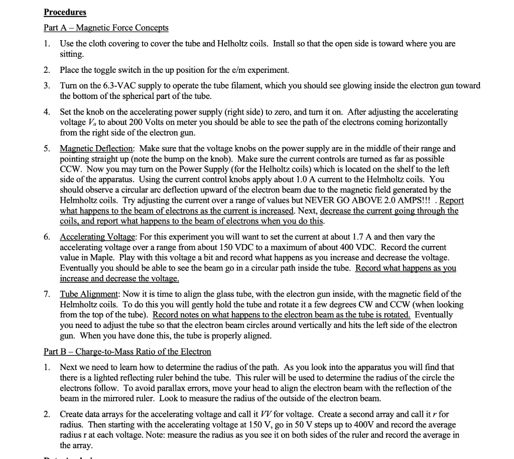 Solved I NEED A BRIEF PROCEDURE FOR A LAB REPORT! SEE | Chegg.com