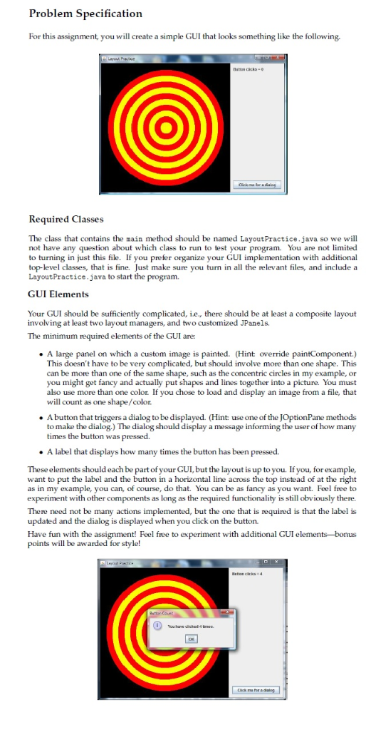 Problem Specification For this assignment you will | Chegg.com