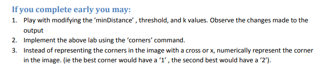Computer Vision Lab: Harris Corner Detection CSCI 380 | Chegg.com
