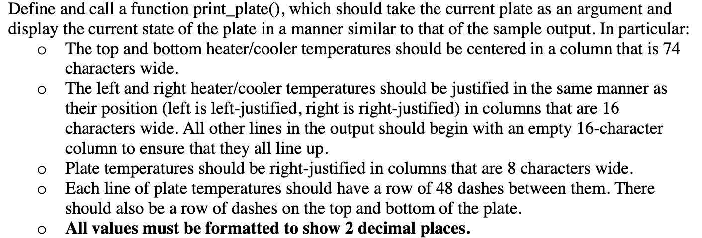 Solved how do I print a 2d list? i have a list that is | Chegg.com