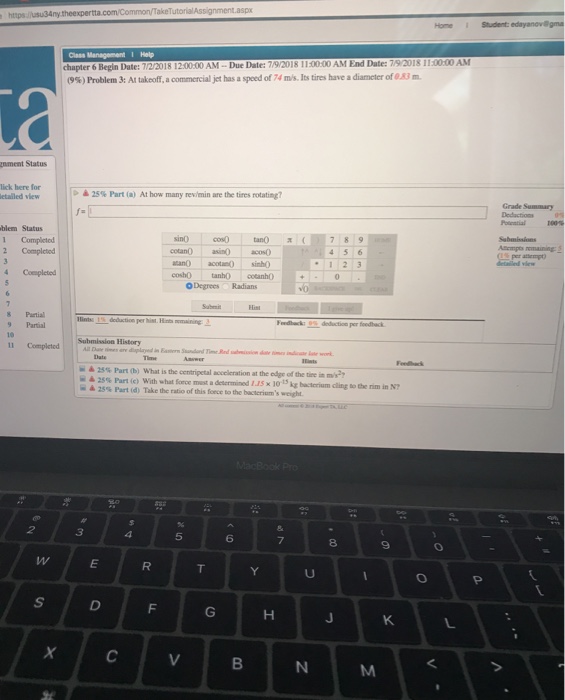 Solved ommon/TakeTutorialAssignment.asp Home Student: | Chegg.com