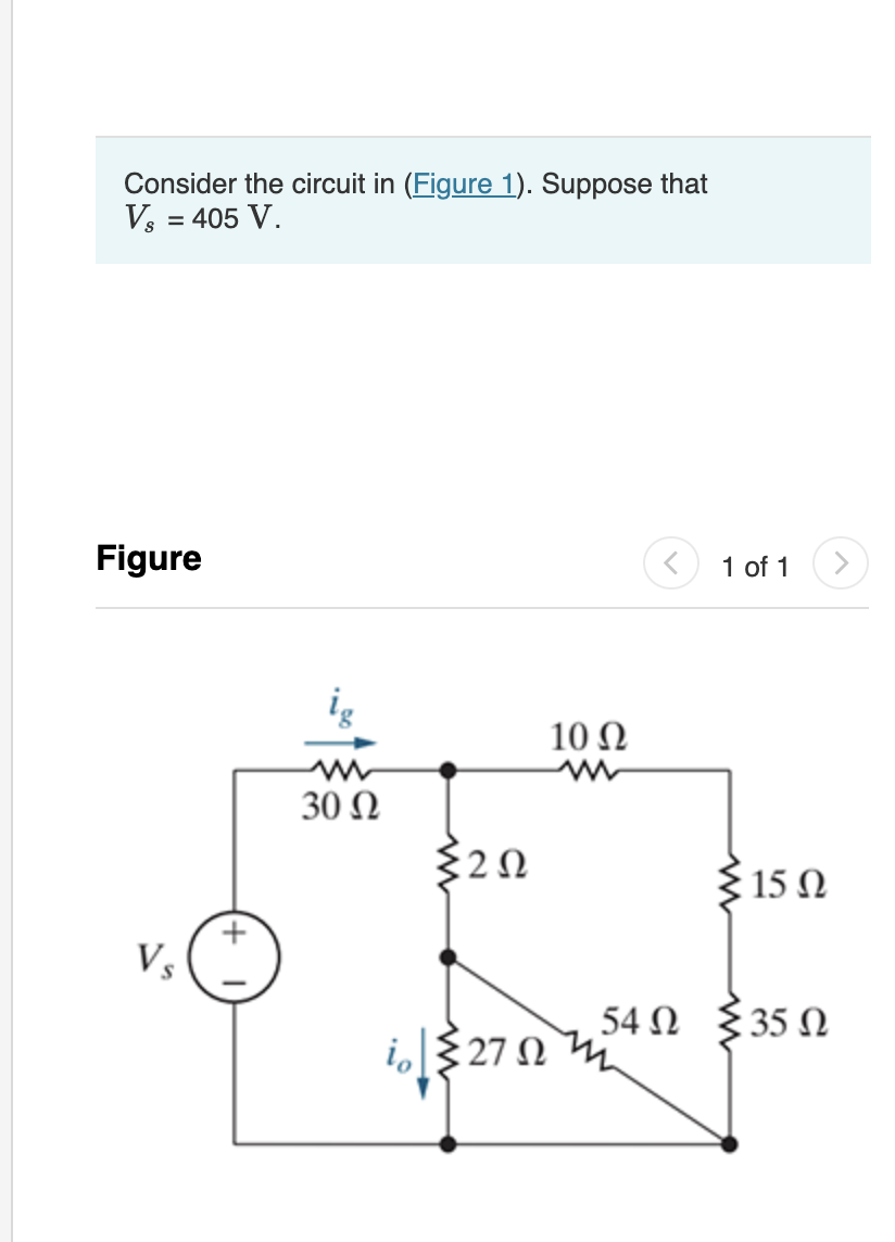 Solved Consider the circuit in (Figure 1). Suppose that | Chegg.com