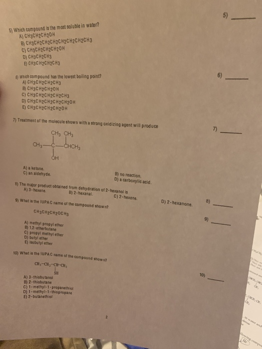 Solved AULTIPLE CHOICE. Choose the one alternative that best | Chegg.com