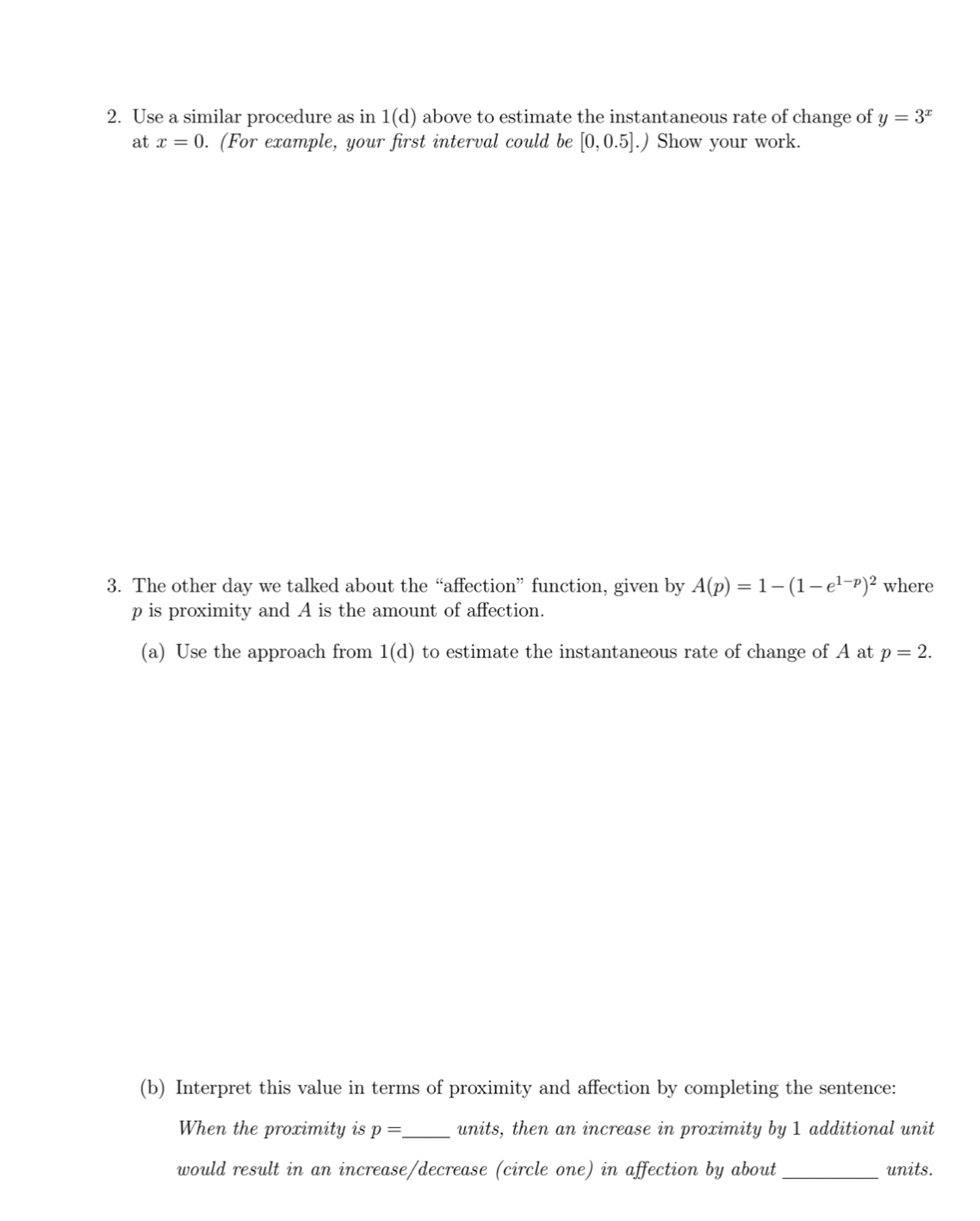 Solved Math 145 - Calculus I Name Instantaneous Rate of | Chegg.com