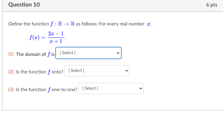 Solved Define the function f:R→R as follows: For every real | Chegg.com