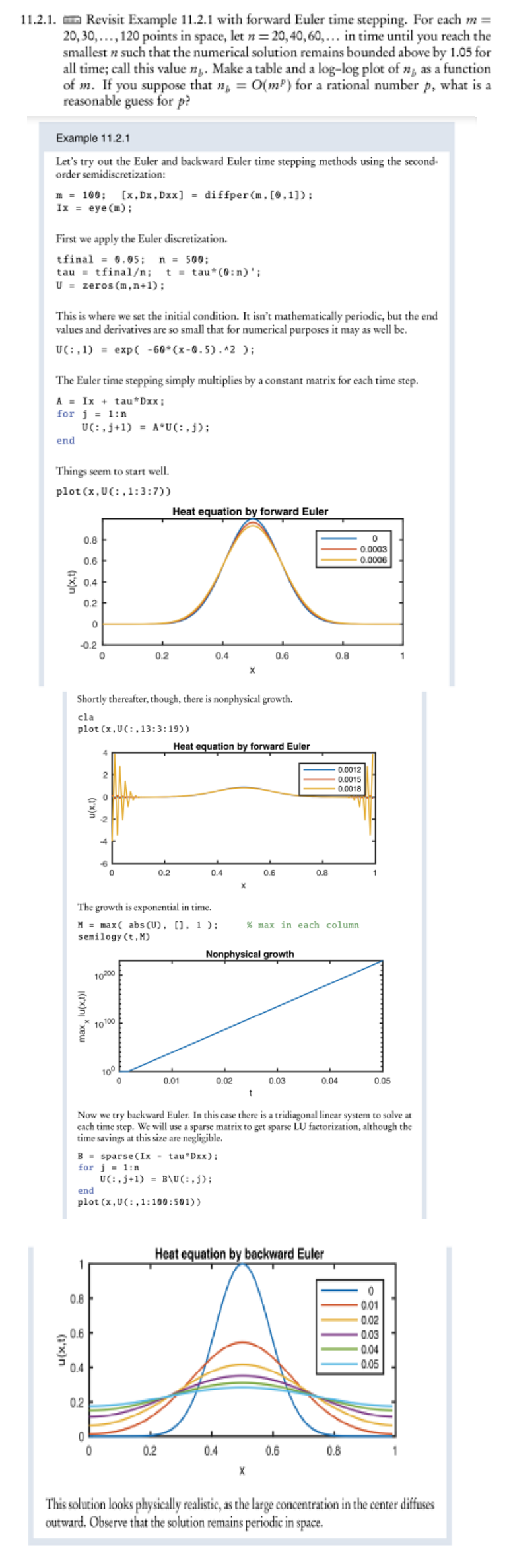 11.2.1. 20,30,…,120 points in space, let n=20,40,60,… | Chegg.com