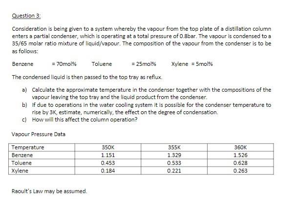 Solved Consideration is being given to a system whereby the | Chegg.com