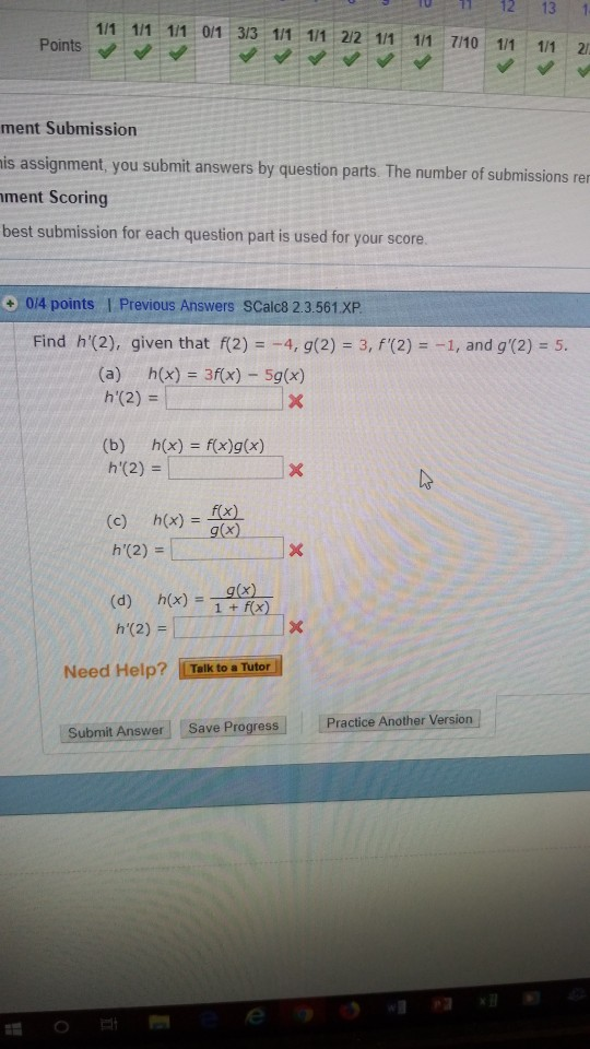 Solved 1011 12 13 1 Points ment Submission is assignment, | Chegg.com