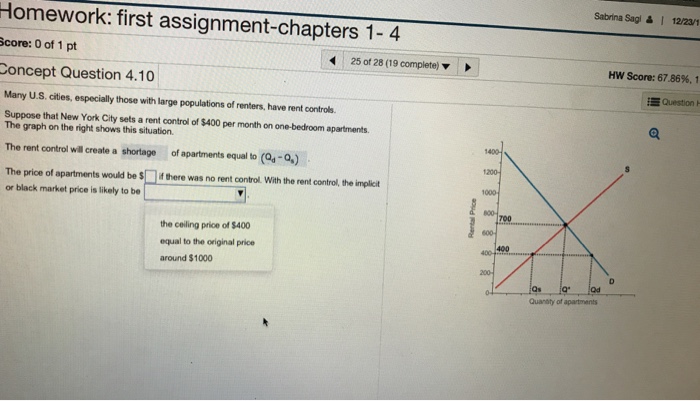 Solved Sabrina Sagi 1 12 23 1 Homework First