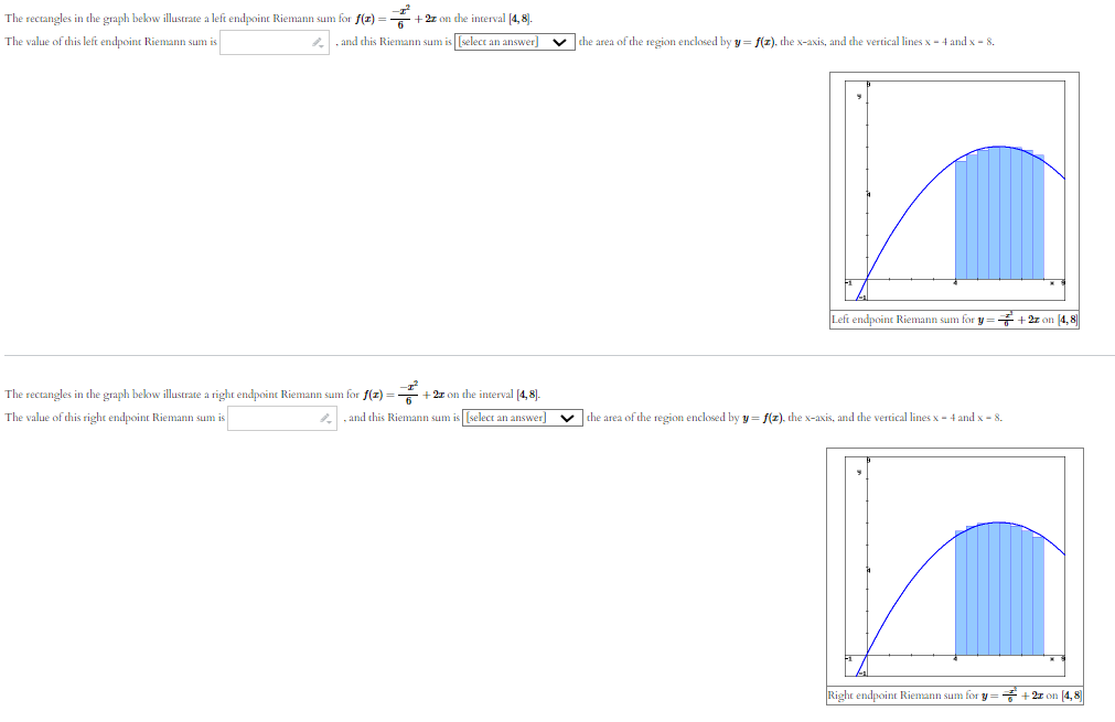 Solved The rectangles in the graph below illustrate a left | Chegg.com
