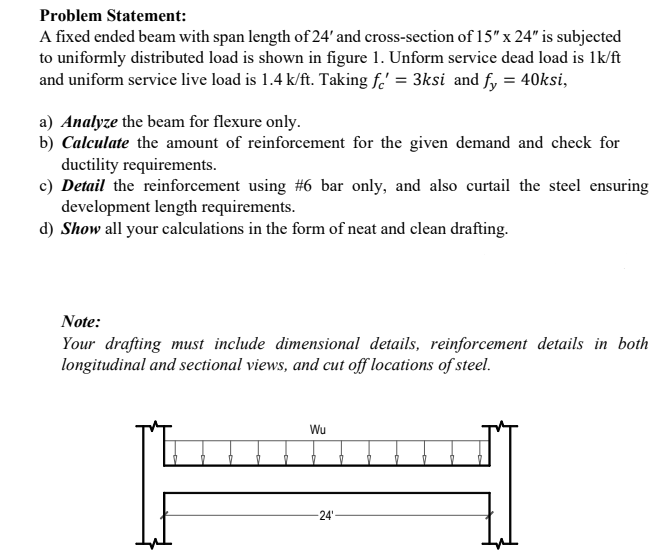 Solved Subject: Reinforced Concrete Design Code: ACI 318-19 | Chegg.com