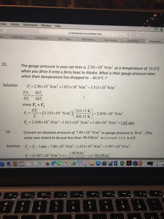 Solved How Do You Convert N m 2 To Atm In This Problem Chegg