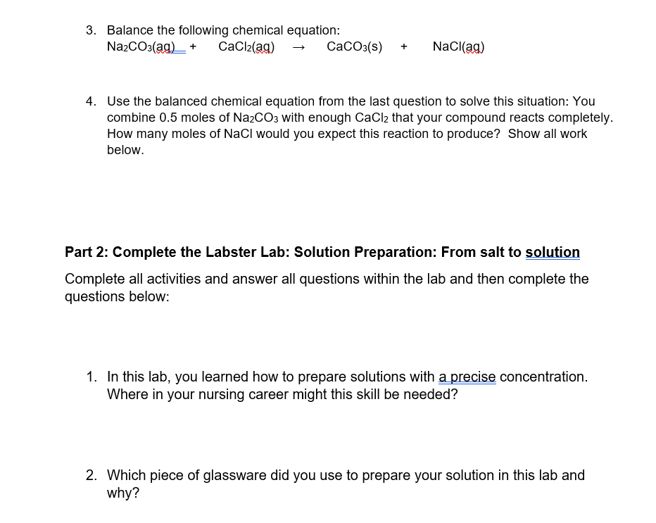 Solved 1: Complete the Labster Lab: Stoichiometry: | Chegg.com