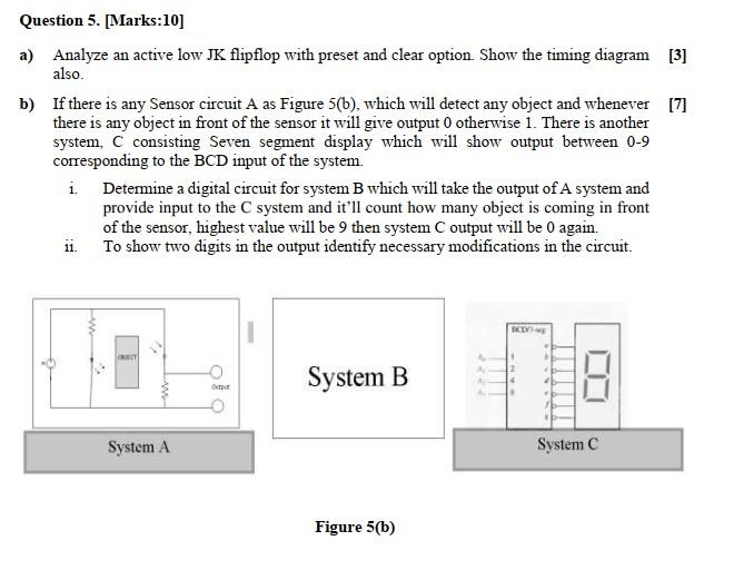 Plz Answer of Both 5(a) And 5(b) questions. I | Chegg.com