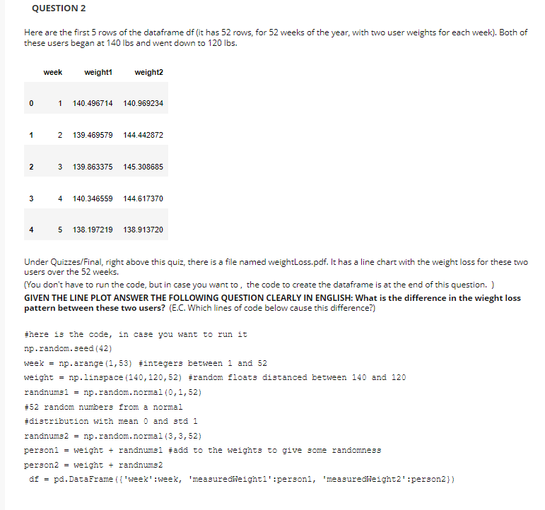 Solved Under Quizzes/Final, right above this quiz, there is | Chegg.com