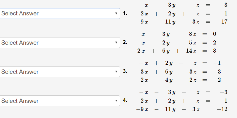 Solved The Options are Three identical planes, Three planes | Chegg.com