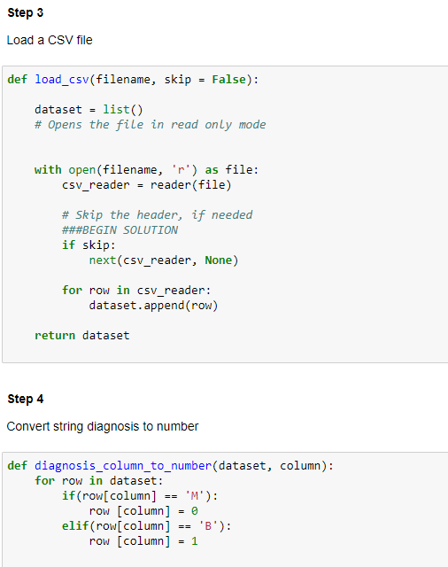 Solved Only need to write the code for "### YOUR CODE HERE" | Chegg.com