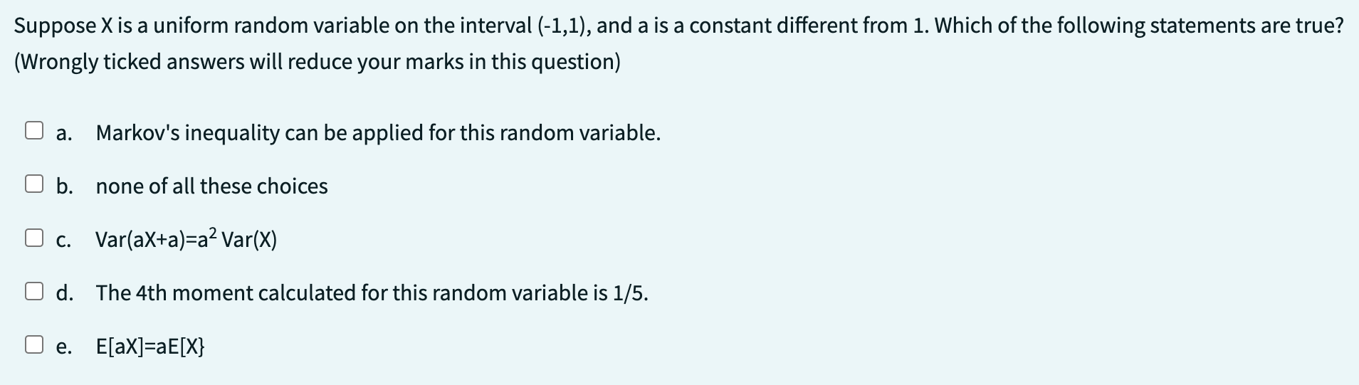 Solved Suppose X is a uniform random variable on the | Chegg.com