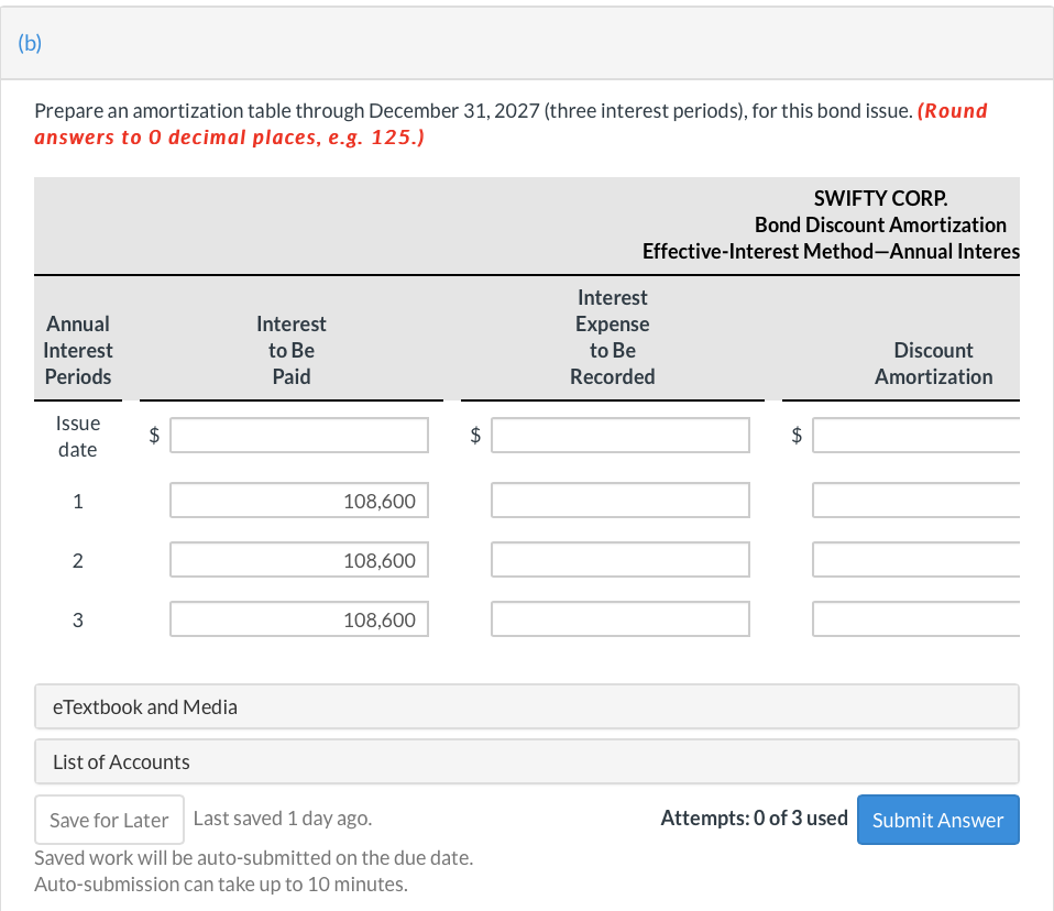 Solved On January 1,2025 , Swifty Corporation issued | Chegg.com