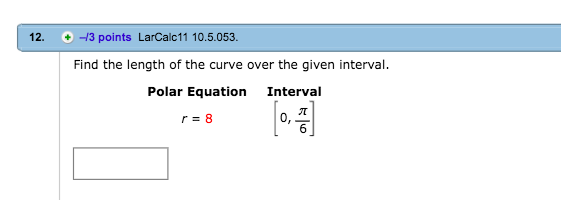 Solved 5. -13 points LarCalc11 10.5.013 Find the area of the | Chegg.com Solved 5. -13 points LarCalc11 10.5.013 Find the area of the | Chegg.com
