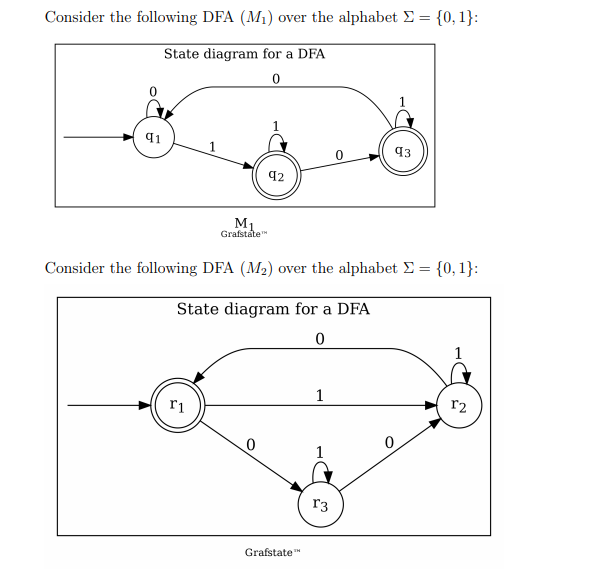 Solved 14. Write a DFA that recognizes the language of | Chegg.com