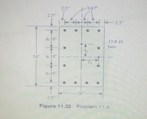 Solved 11.15 (Biaxial bending) Determine the load capacity, | Chegg.com