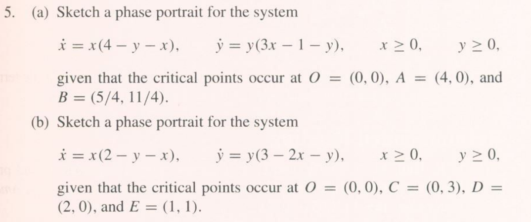 Solved NOTE: This is a DYNAMICAL SYSTEMS question, please | Chegg.com