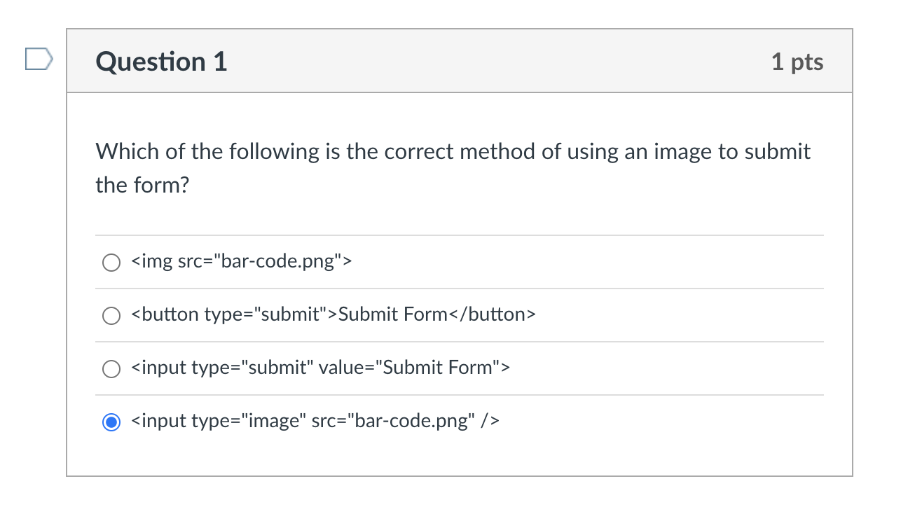 Solved Which of the following is the correct method of using | Chegg.com