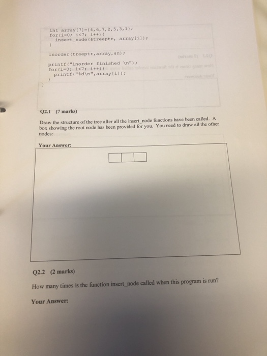 Solved (20marks) QUESTION 2 Consider the code below: struct | Chegg.com Solved (20marks) QUESTION 2 Consider the code below: struct | Chegg.com